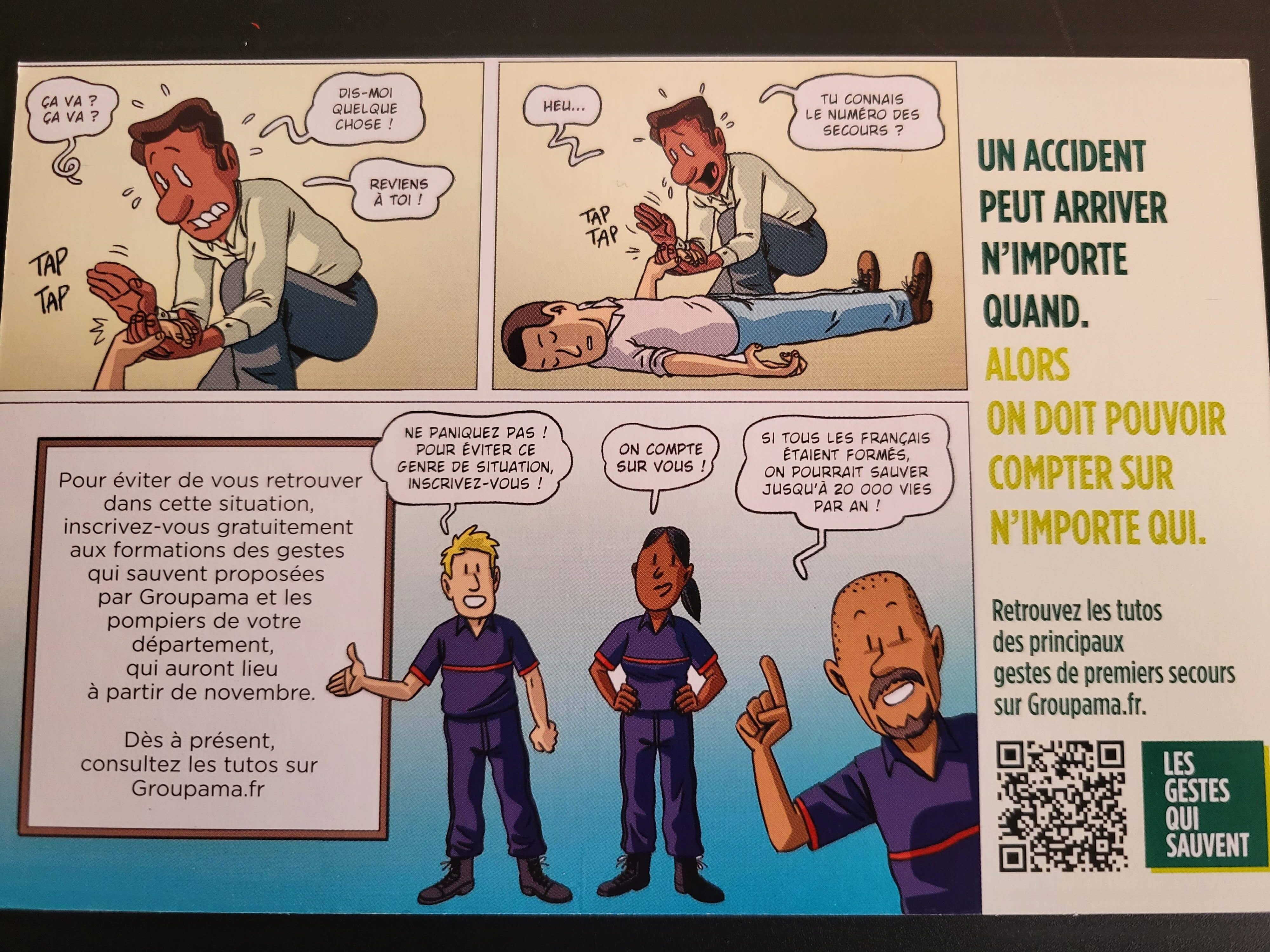 "Apprendre à porter secours"